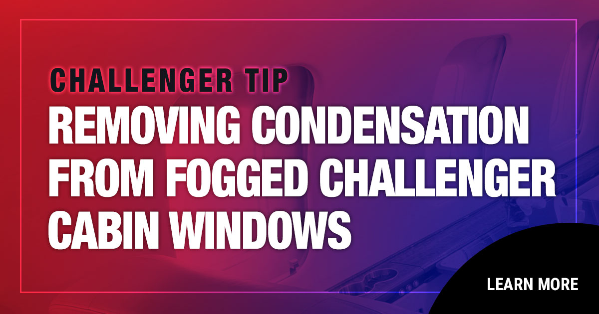 Challenger Windows - West Star Aviation